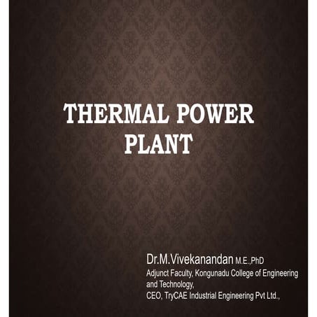 Power plant engineering | PPT