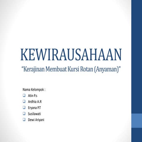Powerpoint Presentasi KWU XII MM2 | PPT