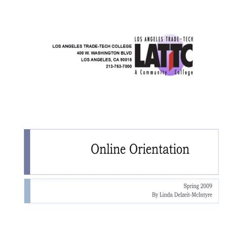 Orientation-sp-2009 | PPT
