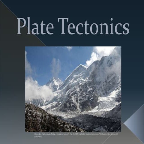 Plate Tectonics | PPT