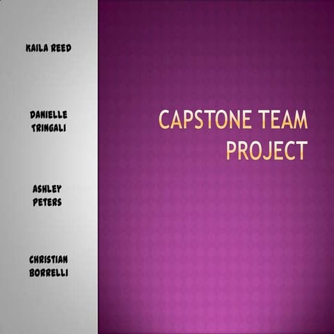 Capstone Project | PPTX