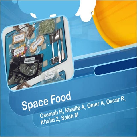 Space Food | PPTX