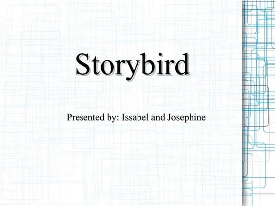 Storybird power point presentation | PPT