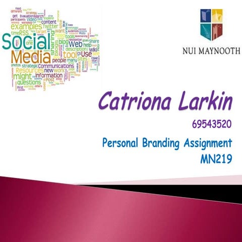 Social media personal branding | PPT