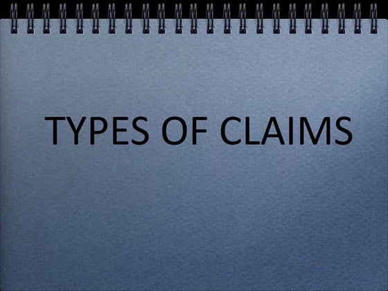 The 3 Claims | KEY | Political Issues & policy | Politics