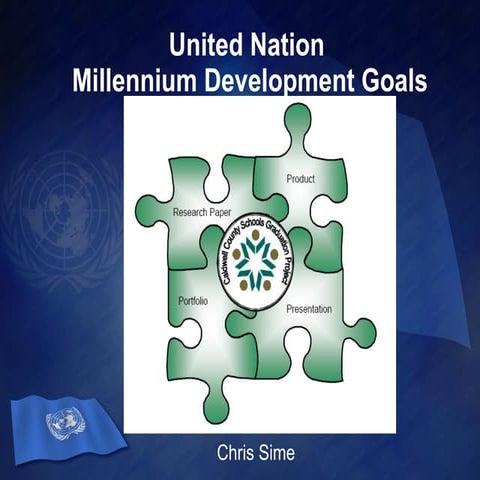 UN Millennium Development Goals | PPT