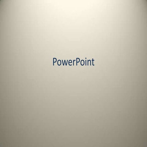 Power point | PPTX