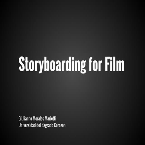 Storyboarding for Film | PDF