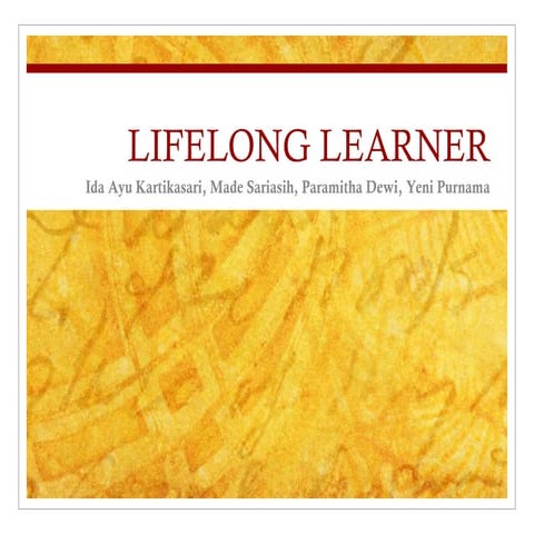 Lifelong Learner | PPTX
