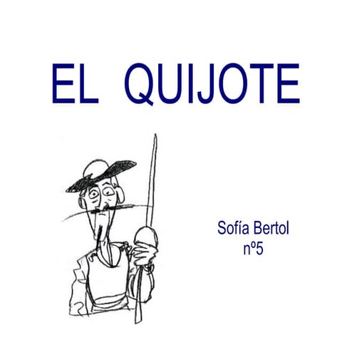 EL QUIJOTE | PPTX