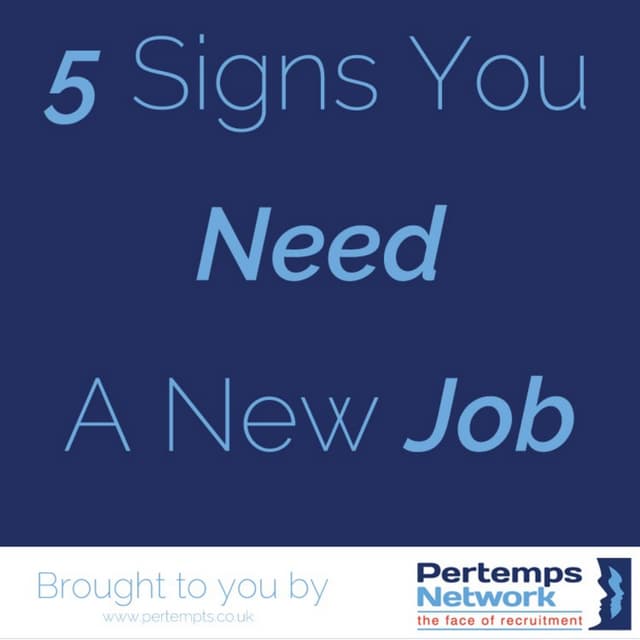 5 Signs You Need a New Job | PPT