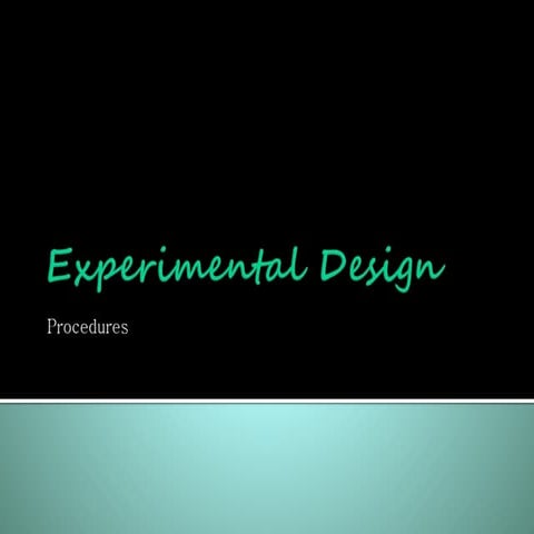 Procedures Powerpoint | PPTX