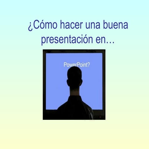 Buenas Presentaciones En Power Point