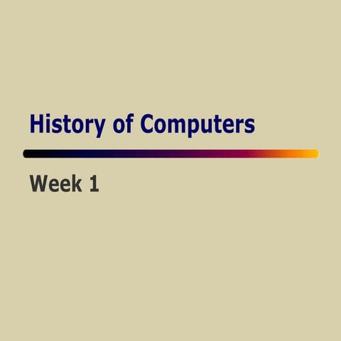 History of computer .ppt