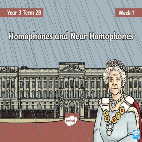 Homophones - spelling alternatives and near homophones. | PPT