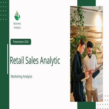 Retail Sales Analytic on Superstore Dataset | PPTX