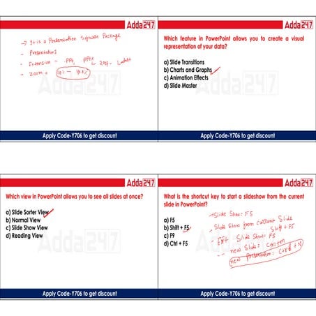 Powerpoint ssc cgl notes of computer.pdf