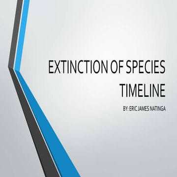 Extinction | PPT