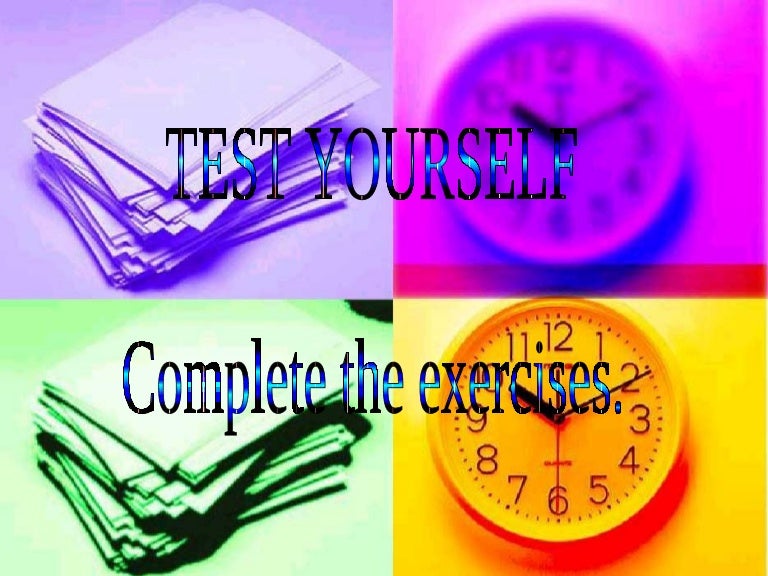 Test yourself