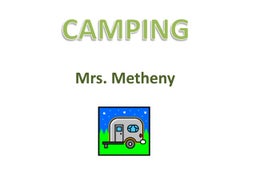 Planning A Camping Experience | PPT