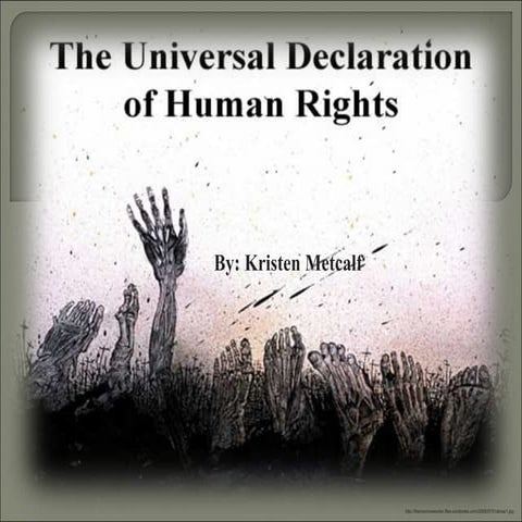Universal Declaration of Human Rights | PPT
