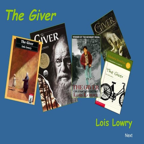 The Giver by Louis Lowry Symbolism Slides | PPTX