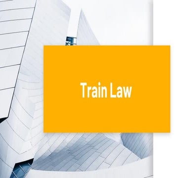 Train Law | PDF