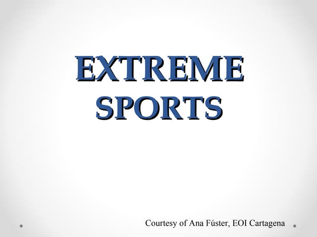 Extreme Sports Vocabulary extreme-sports-vocabulary