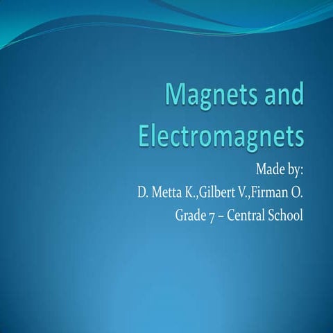 Magnets | PPT