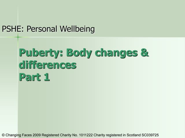 Lesson 2 puberty | PPTX
