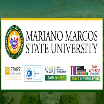 Mariano Marcos State University Logo
