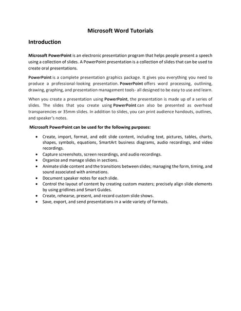 Different Parts of Powerpoint Window And Its Functions.pptx