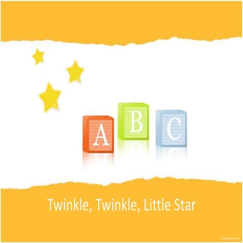 Powerpoint twinkle, twinkle, little star | PPTX
