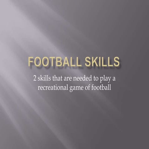 Football Rubric | PPT