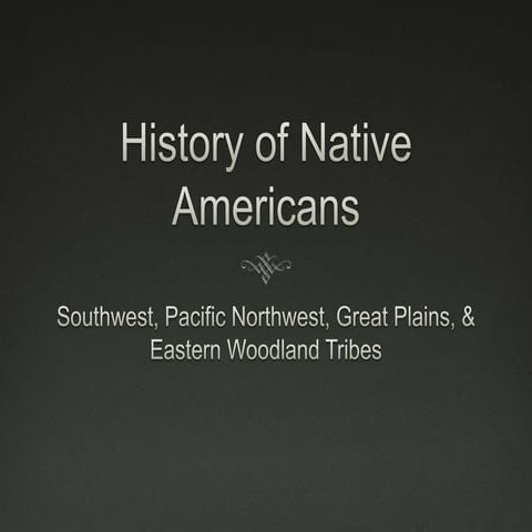 Native americans | PPTX
