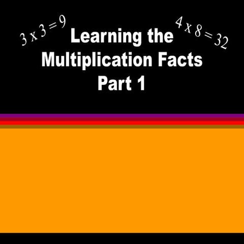 Powerpoint 18 multiplication | PPT