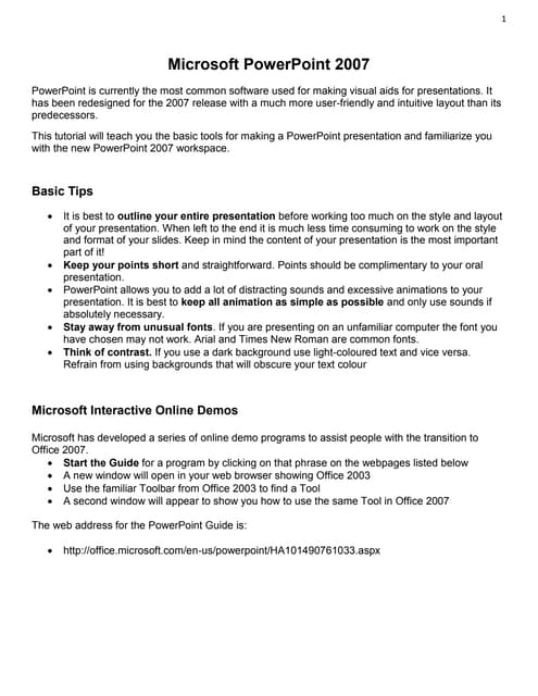 PowerPoint Lesson 1: PowerPoint Basics | PPTX | Desktop Publishing ...