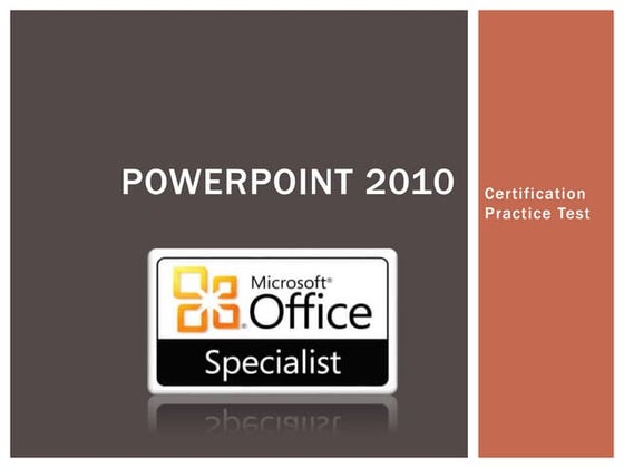 Power point final practical exam | DOCX