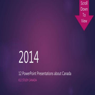 2014 PowerPoints (Scroll Down to View) | PPT