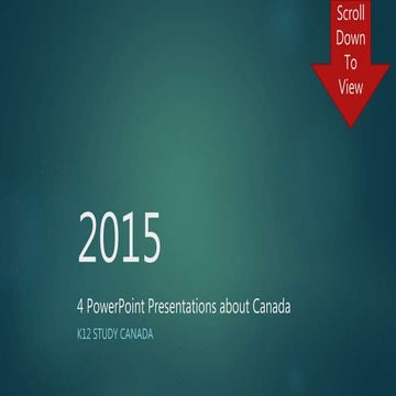 2015 PowerPoints (Scroll Down to View) | PPTX