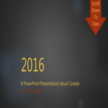 2016 PowerPoints (Scroll Down to View) | PPTX