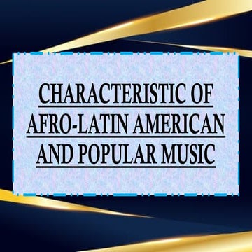 PowerPoint 2019.pptx afro latin american | PPTX
