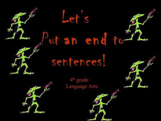 Capitalization and punctuation | PPT