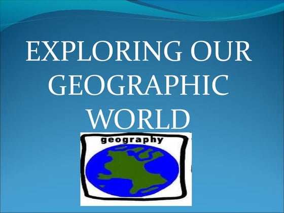 The 5 Themes of Geography | PPT