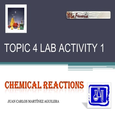 Chemical Reactions 1 | PPT | Chemistry | Science