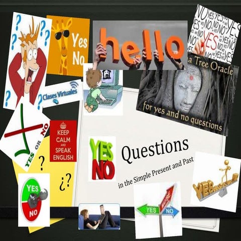 Simple Present Yes/No Questions | PPTX