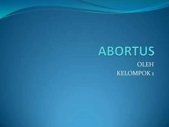 Abortus | PPT