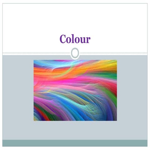 PowerPoint About Colour-Secondary Education Resource | PPT