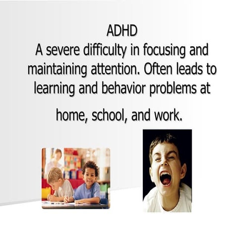 Powerpoint ADHD by Diane | PPT