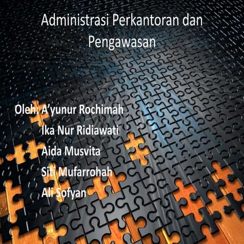 Powerpoint administrasi | PPTX